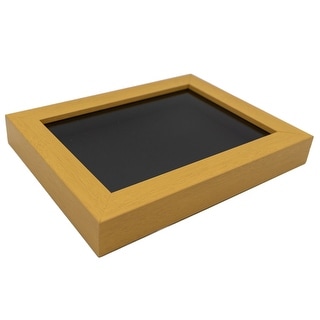 Natural 5x7 Wood Shadow Box with Black Acid-Free Backing - With 5/8 ...