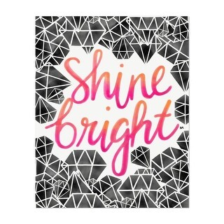 Shine Bright Illustrations Motivational Art Print/Poster - Bed Bath ...