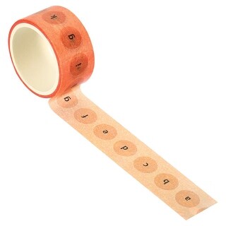 20mmx3m Washi Tape Decorative Masking Sticker Scrapbooking (Alphabet ...