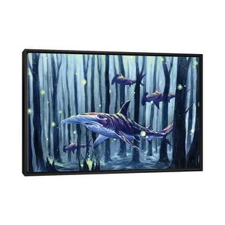 iCanvas "Contradictive Compulsions" by Swartz Brothers Art Framed ...