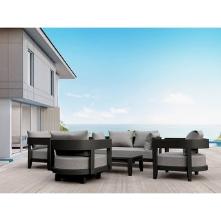 SET-173 5-pc Coronado Aluminum Deep Seating Set - Bed Bath & Beyond ...