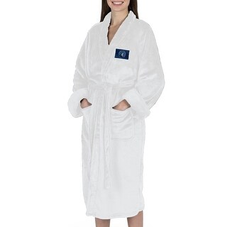 NBA Fast Track White Silk Touch Robe S/M - Bed Bath & Beyond - 42763197
