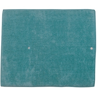 Aqua Haze Teal Blue Kitchen Dish Drying Mat - Bed Bath & Beyond - 37519000