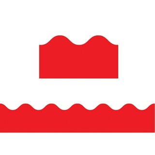 Red Scalloped Borders - Bed Bath & Beyond - 17106513