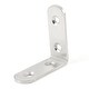 L Shape Metal Corner Brace Right Angle Mount Bracket - Silver Tone - Bed Bath & Beyond - 37365143