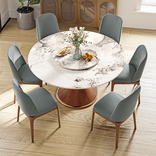 Solid granite dining table store