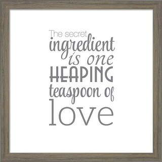 Incado 'Secret Ingredient' Framed Art - Bed Bath & Beyond - 35667723