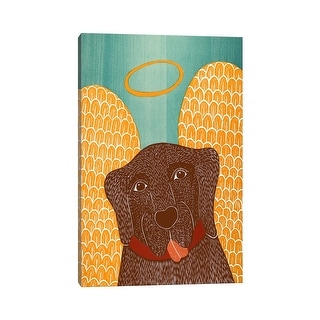 iCanvas "Angel Dog Choc" by Stephen Huneck Canvas Print - Bed Bath ...
