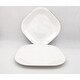 White square plates (Set of 6) - Modern & Contemporary - Square - Bed ...