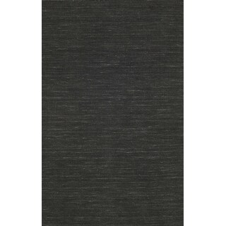 Ahgly Company Machine Washable Contemporary Charcoal Black Area Rugs ...