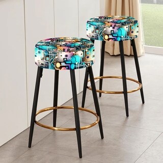 Techno Matrix Futuristic Dreams Ed.M. Pattern - Upholstered Geometric ...