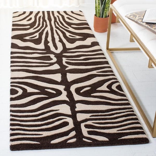 zebra pattern rug