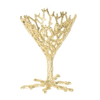 Wine Glass Metal Crystal Ball Stand Holder3.149Inch Diameter ,Gold ...