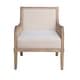 Martha Stewart Morgan Cane Accent Chair with Removable Back Cushion ...