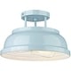 2 light blue ceiling light fixture Modern Semi Flush Ceiling Light ...