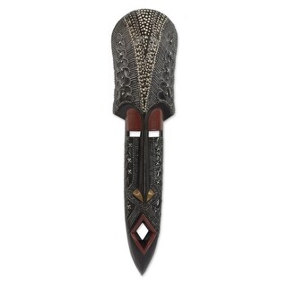 Novica Handmade Ogyam African Wood Mask - Bed Bath & Beyond - 37867974