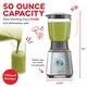 Quest 50 oz Countertop Kitchen Blender, Professional Heavy Duty High ...
