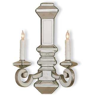 Currey and Company 5042 Domani Wall Sconce with Customizable Shades ...