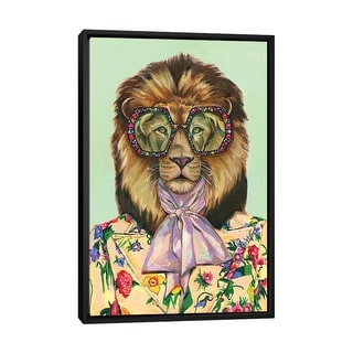 iCanvas "Gucci Lion" by Heather Perry Framed Canvas Print - Bed Bath ...