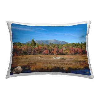 Stupell Rural Stream Landscape Printed Outdoor Throw Pillow Design by ...