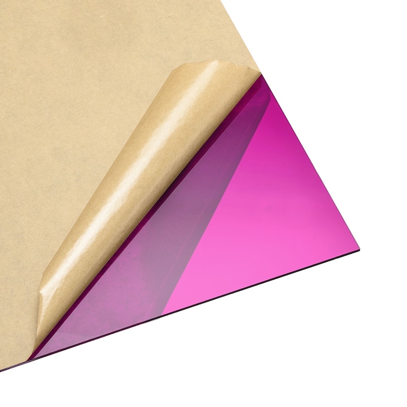 Purple Clear Cast Acrylic Sheet,12" x 12",3mm Thick,Plastic Acrylic ...