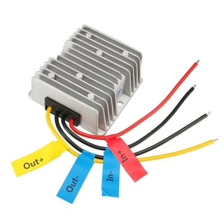 Voltage Reducer Converter DC 24V 10-32V Step UP/DOWN to DC 12V 6A 72W ...