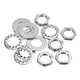 126pcs Lamp Pipe Kit with Lock Nuts Washers 1/8IP Thread Fasteners ...