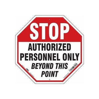 Condor Safety Sign,24 inx24 in,Polyethylene 472H01 - 1 Each - Bed Bath ...