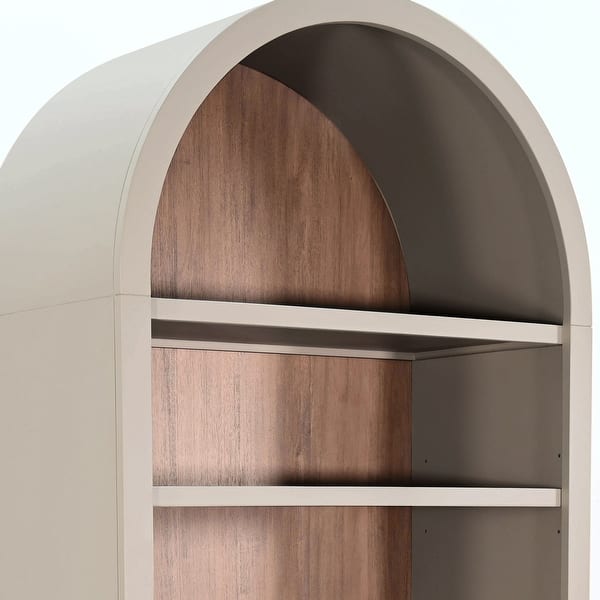 Sunny Designs Arched Display Cabinet with Doors - Bed Bath & Beyond ...