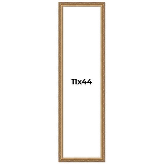 11x44 Frame Red Solid Wood Picture Frame Width 1.75 Inches | Interior ...