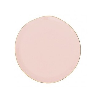 Good Morning Breakfast Plate Old Pink - Bed Bath & Beyond - 40886860