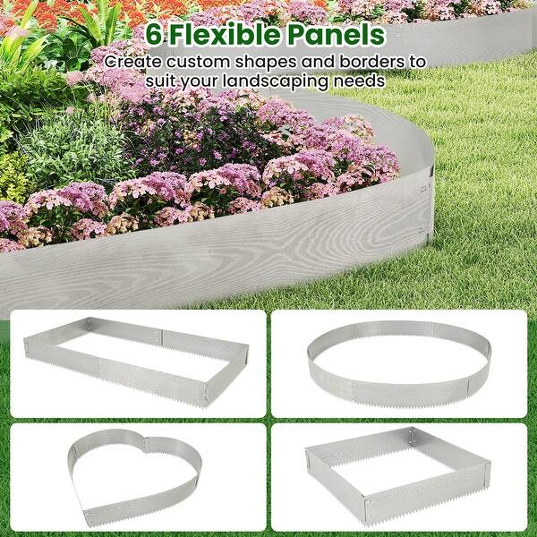 galvanized landscape edging