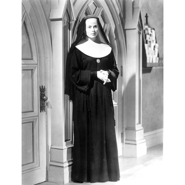 Ingrid Bergman wearing nun habit in The Bells of St Marys Photo Print ...