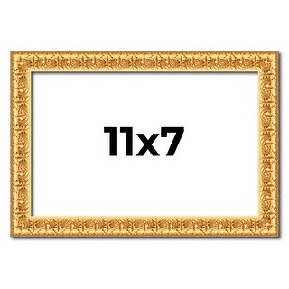 11x7 Frame Gold Real Wood Picture Frame Width 1 inches | Interior - Bed ...