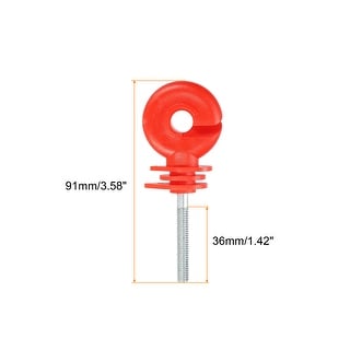 Electric Fence Insulator Screw-in Ring Insulator Wood Post Insulator ...