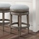 New Ridge Home Goods Chapman Backless Swivel 26" Counter-Height Bar ...