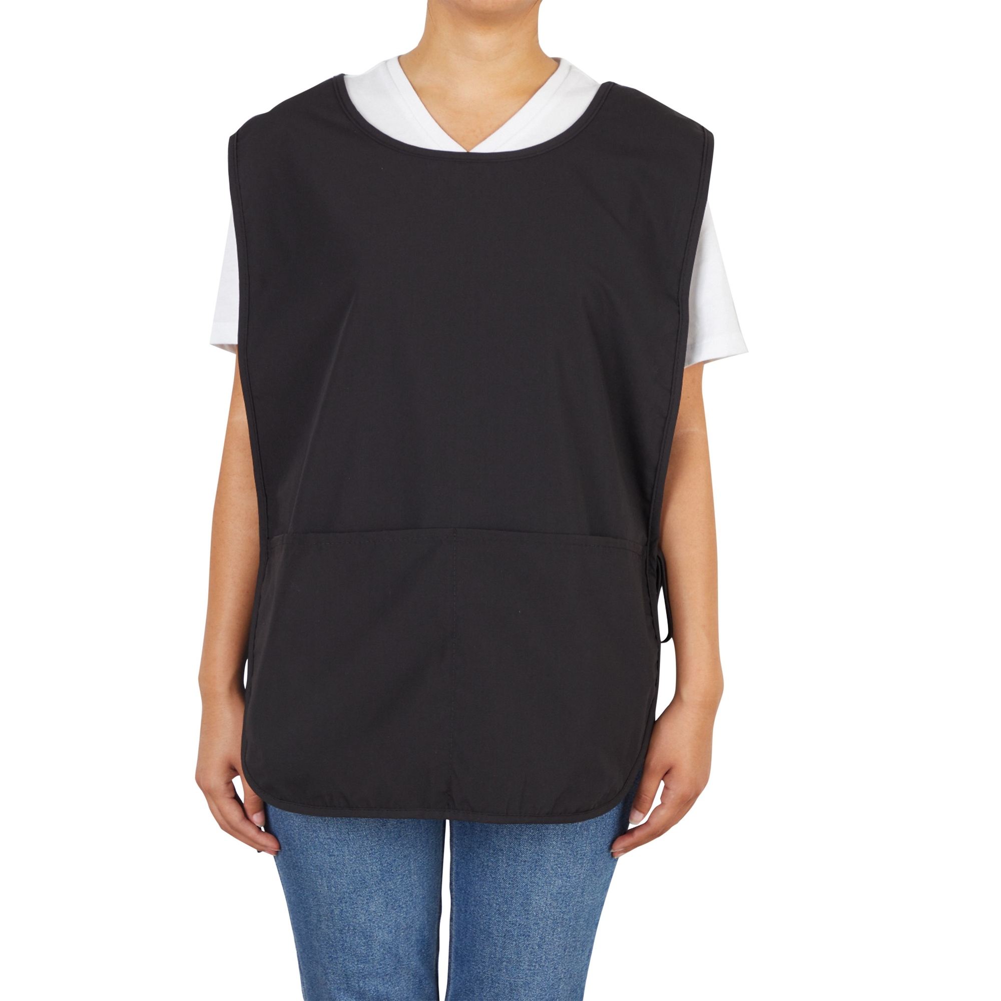 3 Pack Universal Cobbler Apron Unisex Smocks With 2 Pockets 19 X 28 In Black On Sale Bed