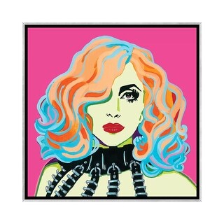 iCanvas "Lady Gaga" by Corey Plumlee Framed - Bed Bath & Beyond - 37674331