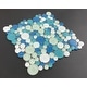 Random Size Bubble Round Glass Mosaic Wall Tiles - Bed Bath & Beyond ...