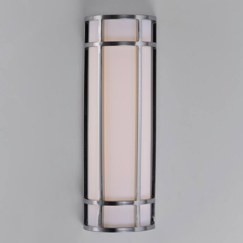 Moon Ray 18" LED Outdoor Wall Sconce - Overstock - 22858802