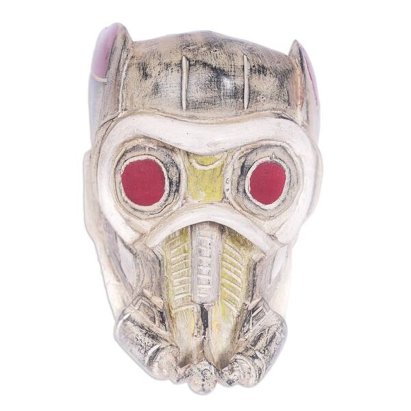 Novica Handmade Tribal Robot African Wood Mask - Bed Bath & Beyond ...