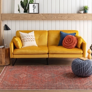 Mr. Kate Annie Distressed Medallion Washable Area Rug - Bed Bath ...