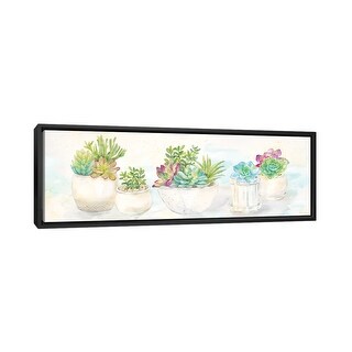 iCanvas "Sweet Succulents Panel" by Cynthia Coulter Framed Canvas Print ...
