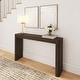 Plank and Beam Contour Console Table - 56" - Bed Bath & Beyond - 39960373