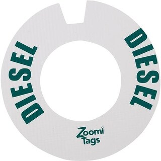 Zoomitags Diesel Fuel Id Tag 1003D Unit: EACH Contains 12 per case ...