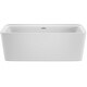 Jacuzzi Adatto 67" Free Standing Acrylic Soaking Tub with Center - Bed ...