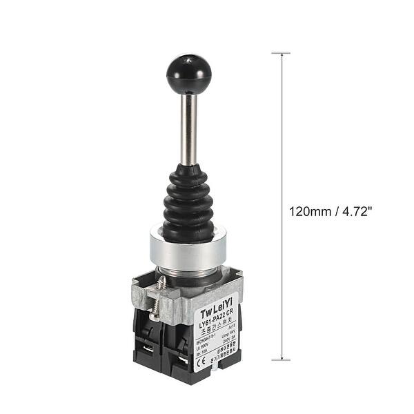 Joystick Switch Controllers 2 Ways 2NO Momentary 150/250/600V 15/10/4A ...