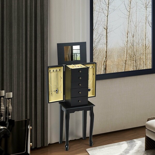 Free standing jewellery cabinet store