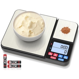 Dual Platform Food Scale Digital Kitchen Scale 22lb Capacity and ...