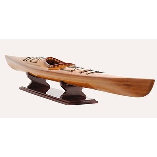 Old Modern Handicrafts Home Indoor Decorative Kayak Model - 42"L x 5.5 ...